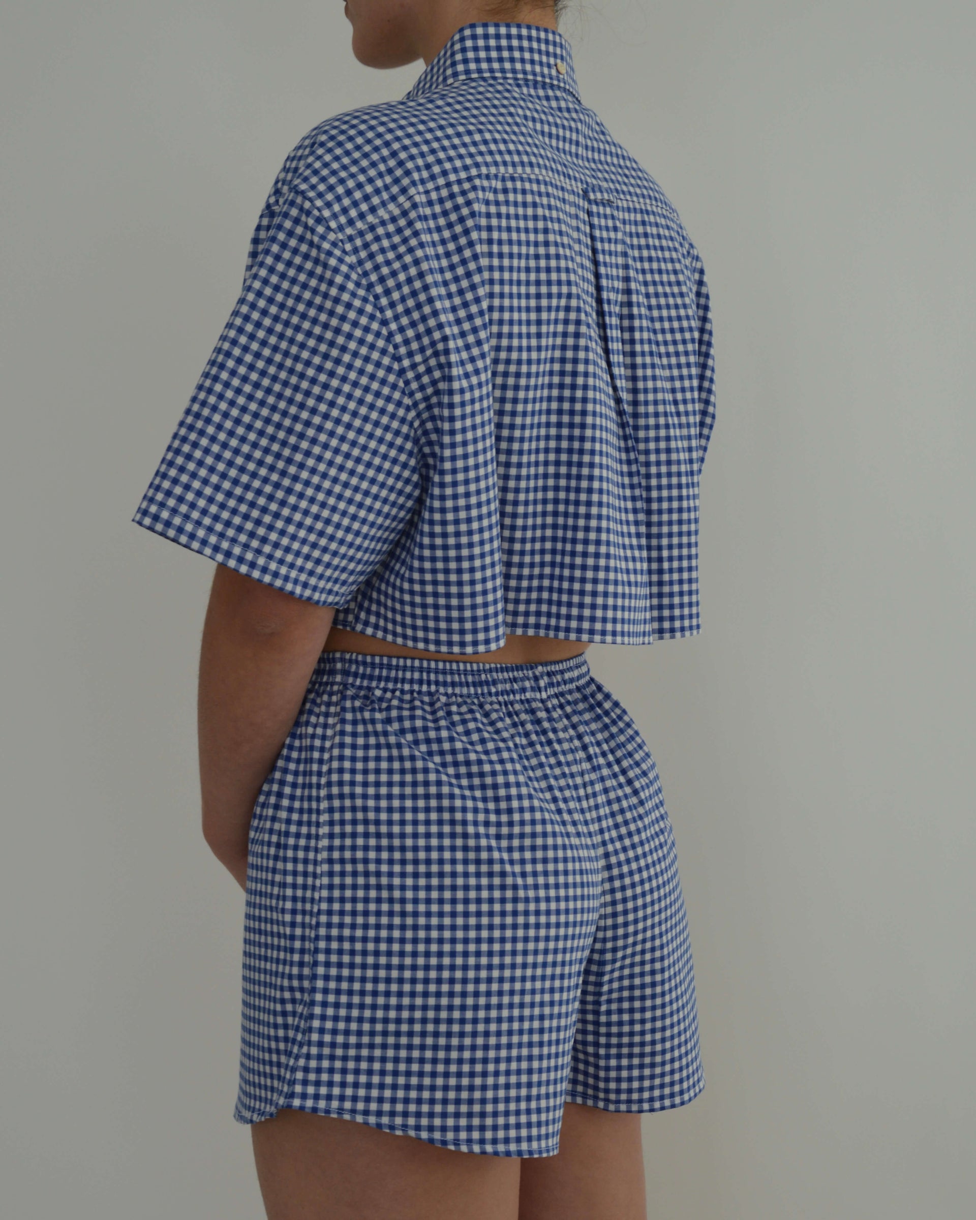 PJ Set - Gant Blue Squares (S) – ARCHIVE The Label